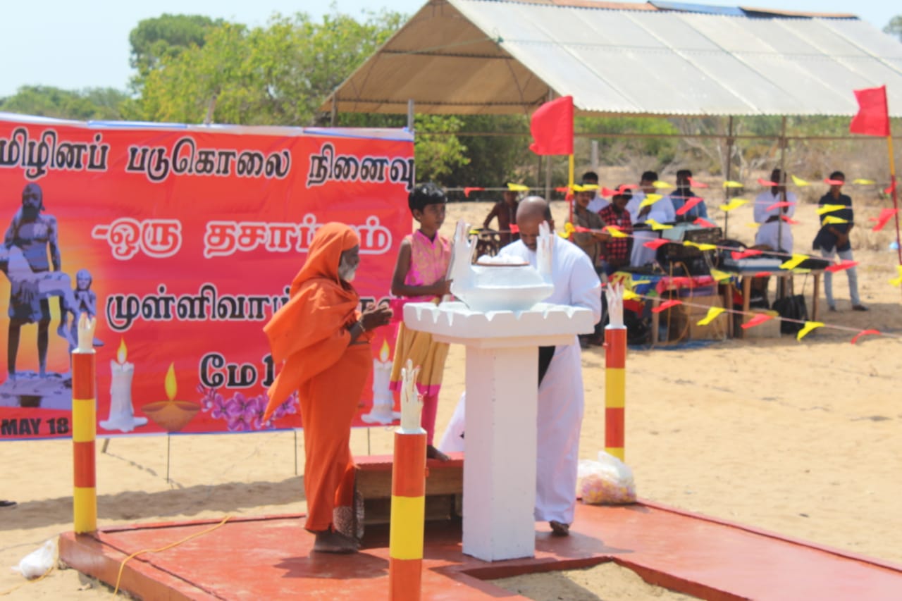 Hundreds of Tamils gather in Mullivaikkal soil to mark the 10th year of ...